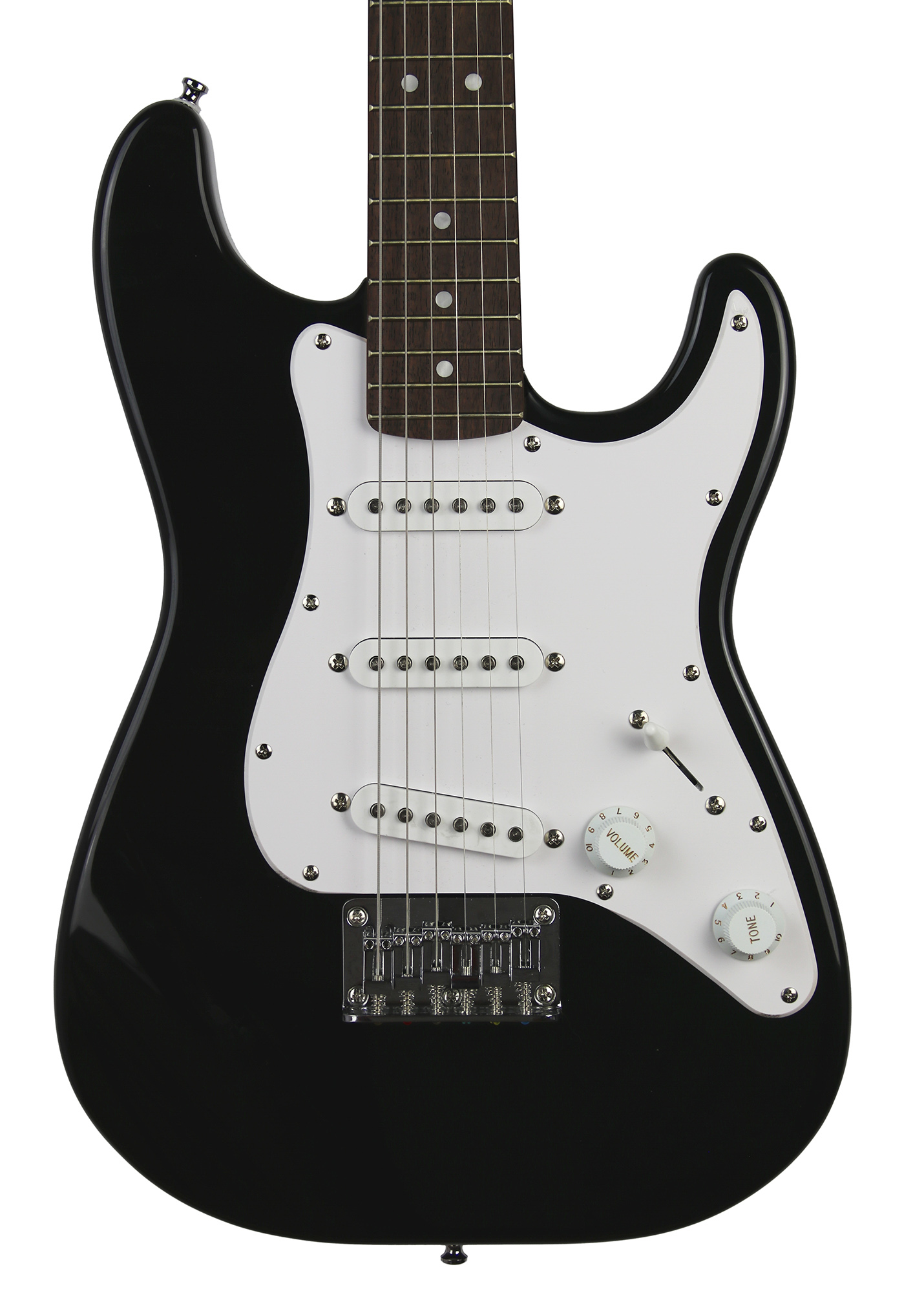 Fender Squier 3/4-Size Kids Mini Strat - Black (broken tuning peg of ...