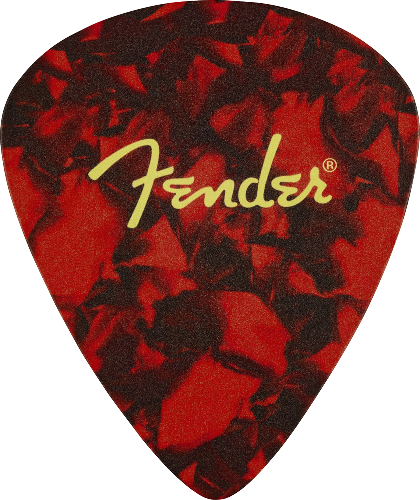 Fender Pick Shape Logo Coasters 4-Pack Multi-Color 9106109000 for sale ...