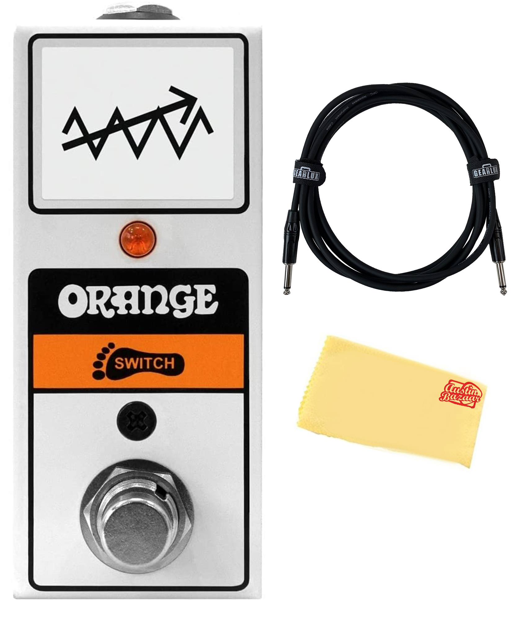 Orange FS-1 Single Button Mini Footswitch w/ Instrument Cable | eBay