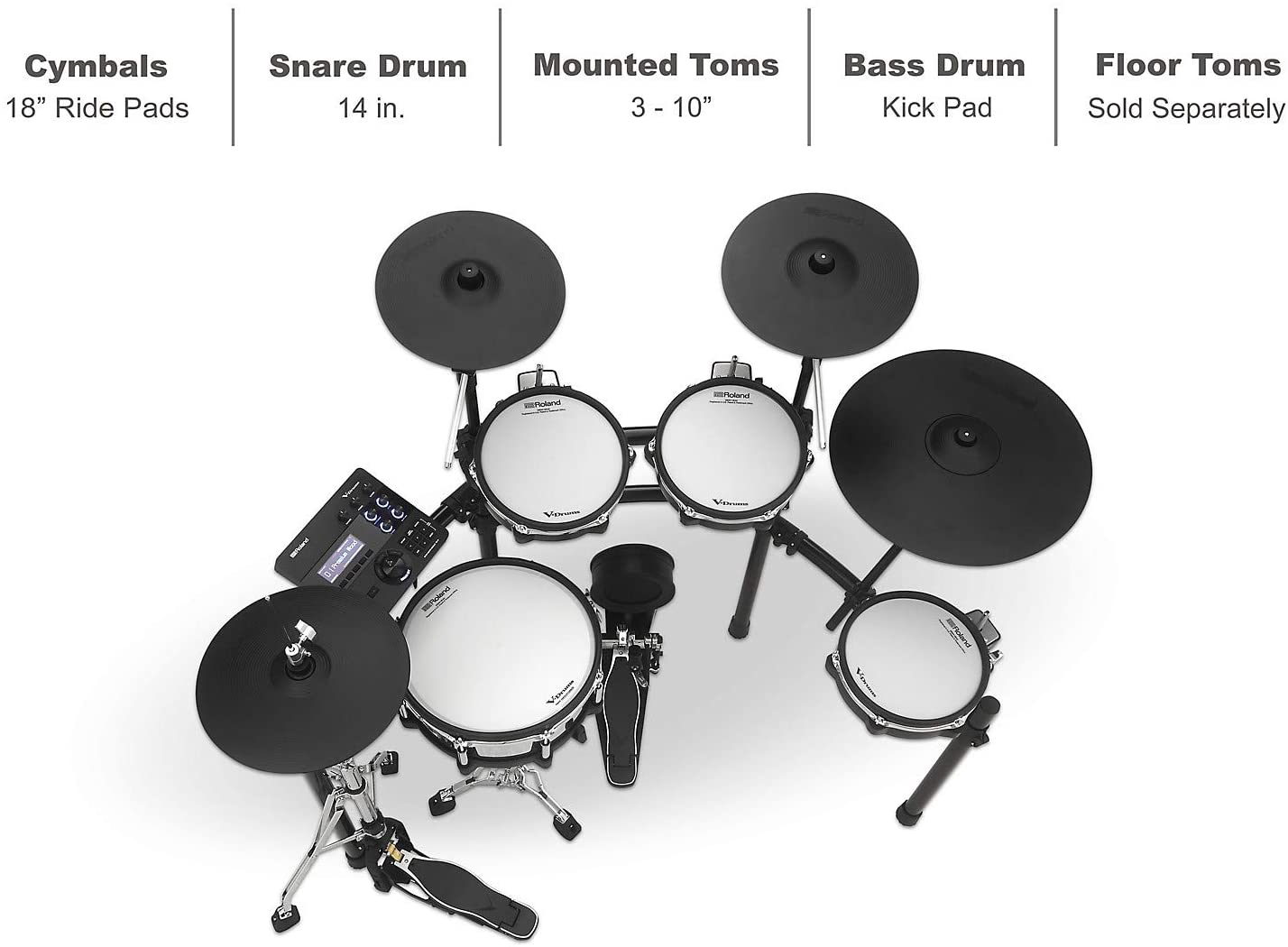 ROLAND TD-27KV V-DRUMS Electronic Drum Kit £2,468.92 - PicClick UK